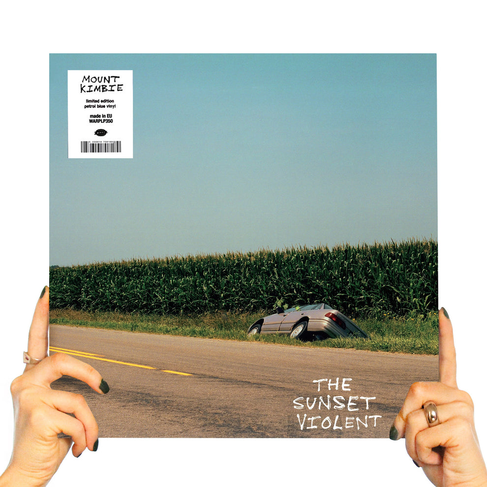 MOUNT KIMBIE - SUNSET VIOLENT (PETROL BLUE TRANSPARENT VINYL ...
