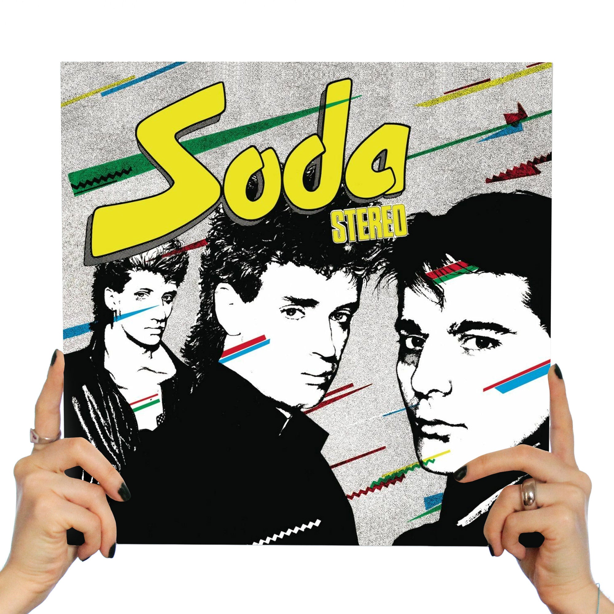 SODA STEREO - SODA STEREO (TRANSPARENT VINYL) – Perfecto Miserable Records